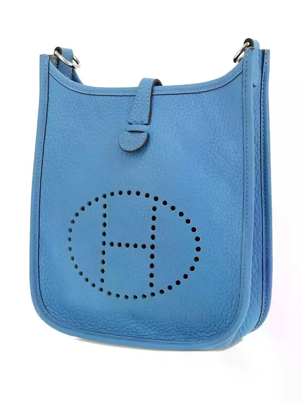 Hermès Mini Evelyne Shoulder Bag - Blue