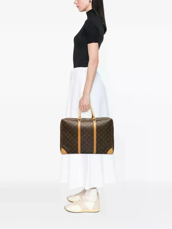 LOUIS VUITTON 2002 Monogram Sirius 45 Travel Bag - Brown