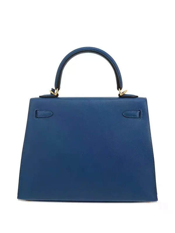Hermès Kelly 25 Two-way Handbag - Blue