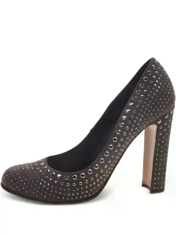 Prada 115mm Studded Pumps
