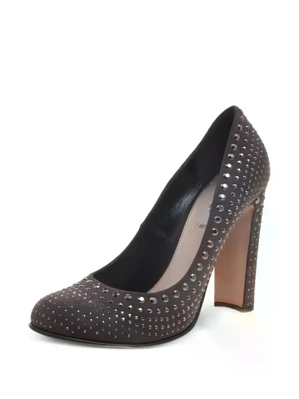 Prada 115mm Studded Pumps
