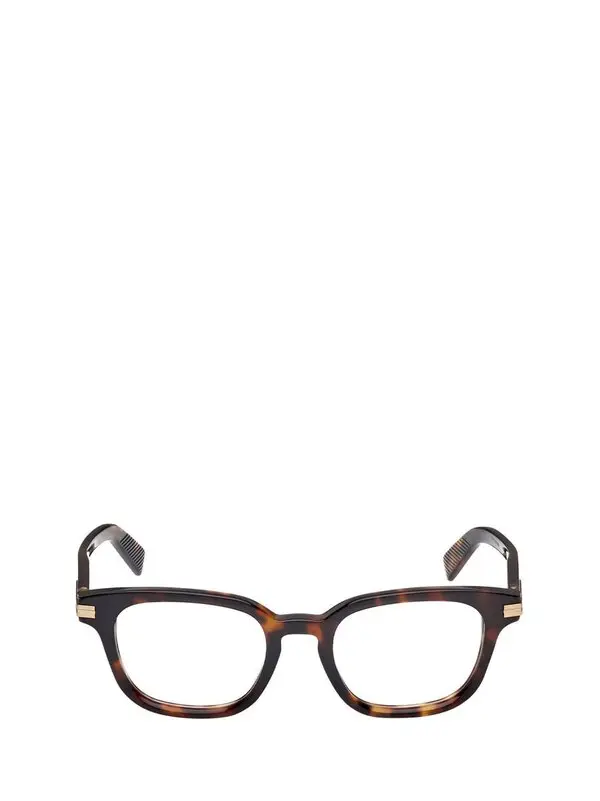 Zegna Squarish Eyeglasses - Brown
