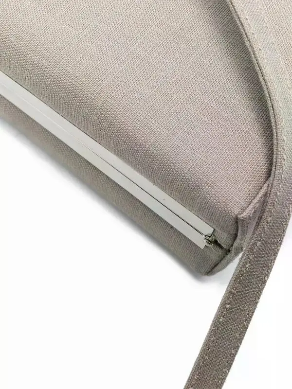 Giorgio Armani 2000s Linen Box Crossbody Bag