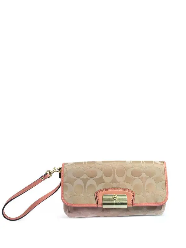 COACH VINTAGE Monogram-print Clutch Bag