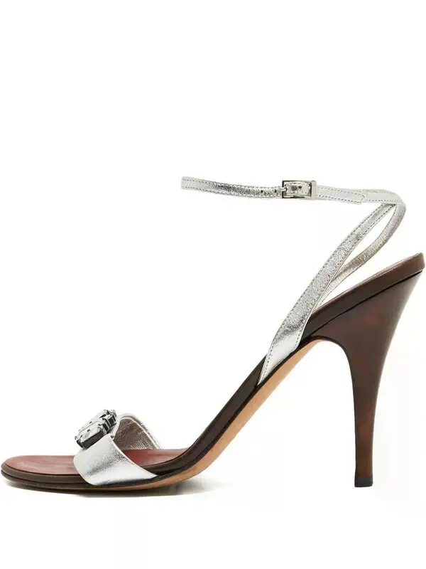GIUSEPPE ZANOTTI Crystal-embellished Sandals