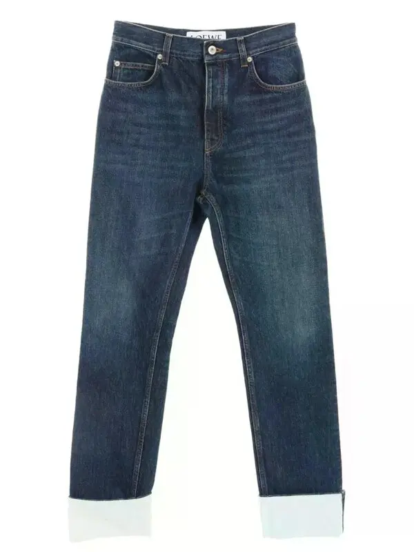 Loewe 2010s Logo-patch Jeans