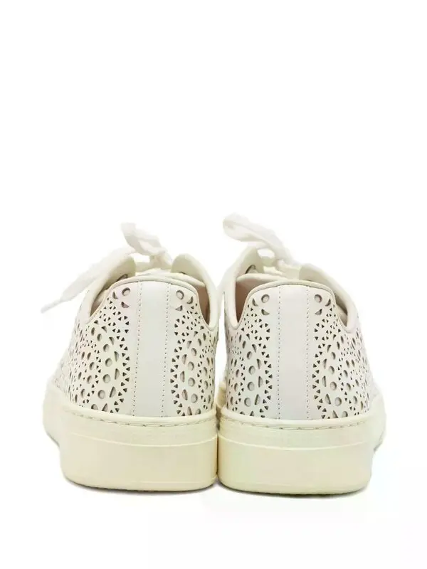 Alaïa Laser-cut Low-top Sneakers
