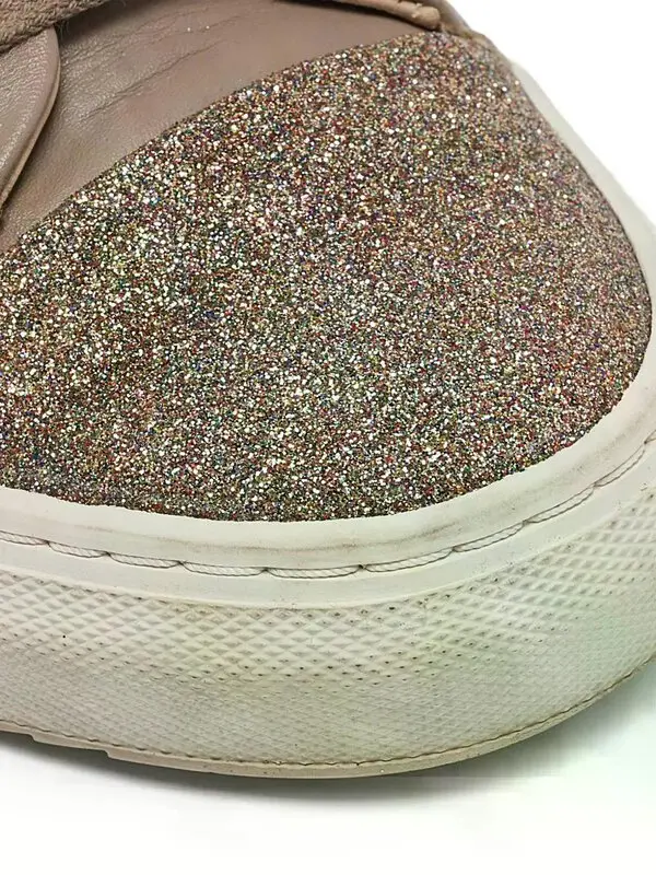 Axel Arigato Leather Glitter Sneakers