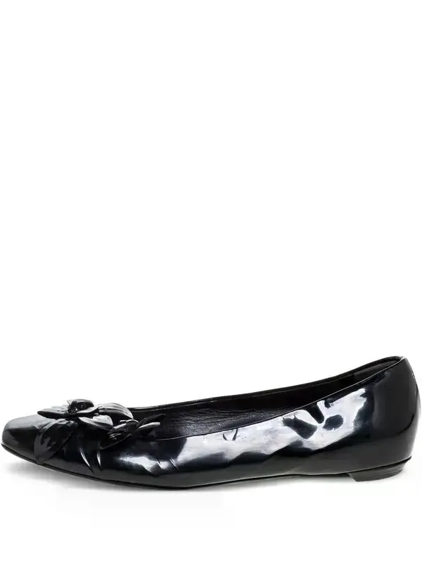 Gucci Leather Ballet Flats