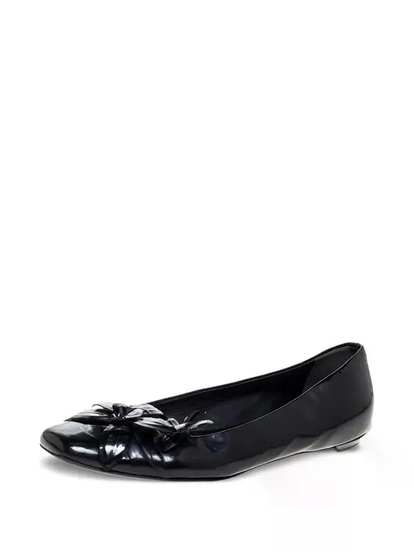 Gucci Leather Ballet Flats