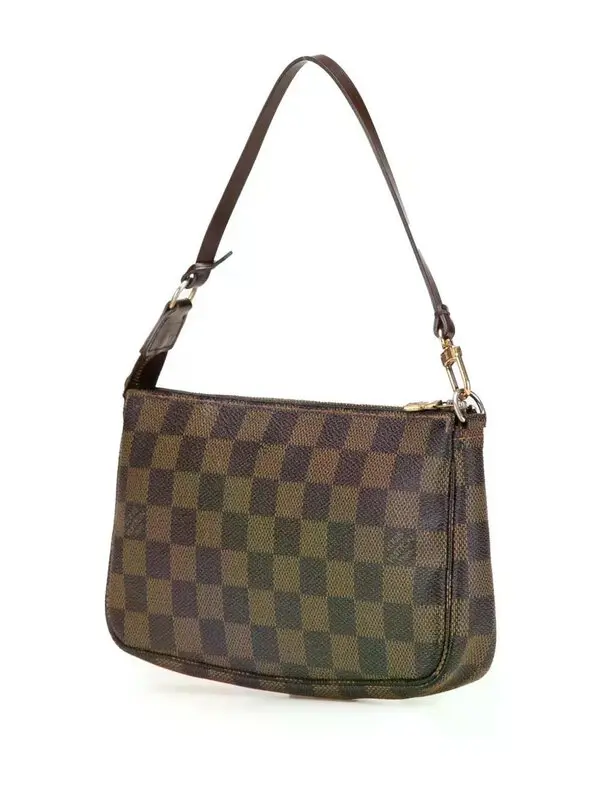 LOUIS VUITTON 2006 Damier Ebene Pochette Accessoires - Brown