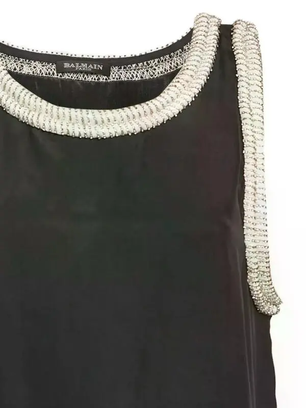 Balmain Beaded Tank Top