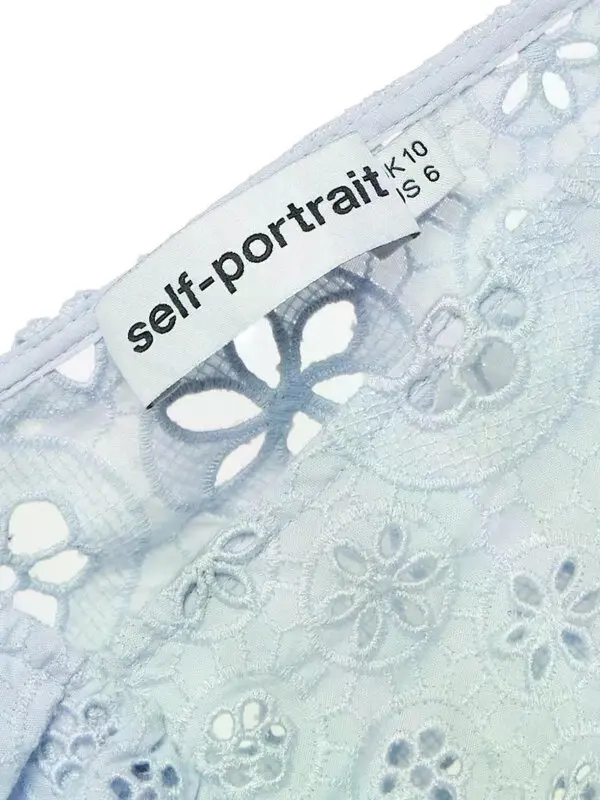 SELF-PORTRAIT Lace-detailing Top
