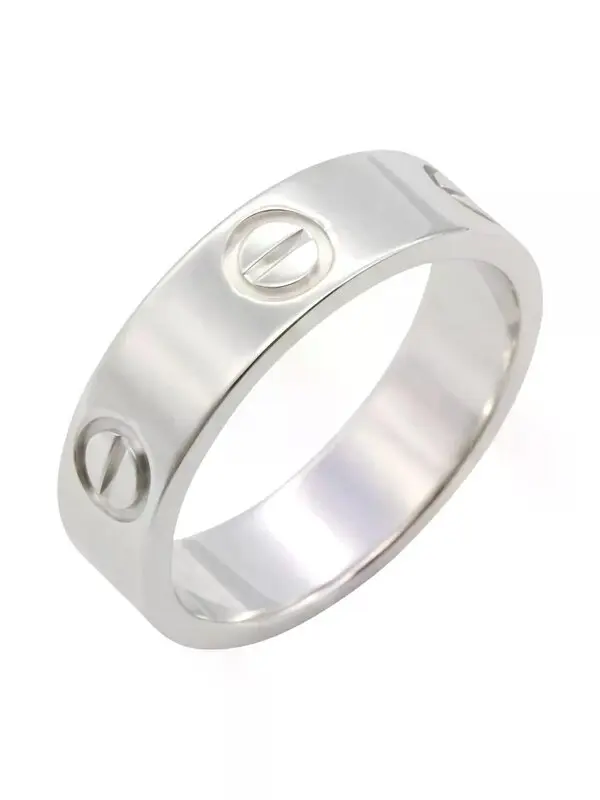 Cartier 18k White Gold Love Ring
