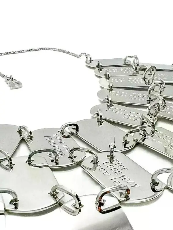 Dior 1990s Logo-engraved Necklace