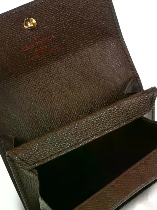 LOUIS VUITTON 2005 Damier Ebène Wallet