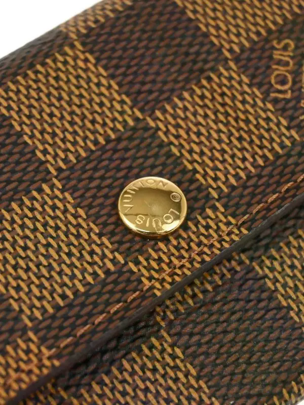 LOUIS VUITTON 2005 Damier Ebène Wallet