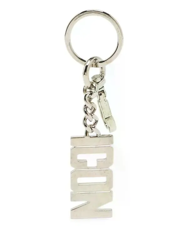 Dsquared2 Icon-logo Key Ring - Silver