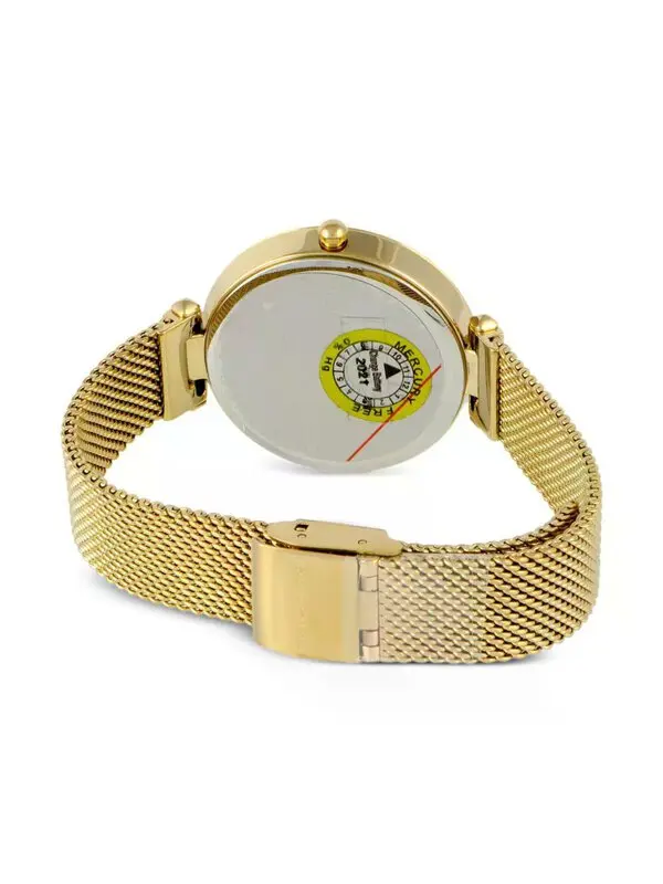 Rebecca Minkoff Nina 33mm Quartz Watch With Crystal Embellishments