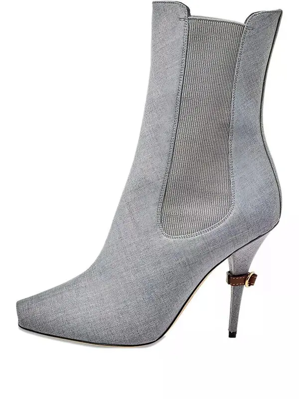 Burberry 105mm Kenzie Peep-toe Boots