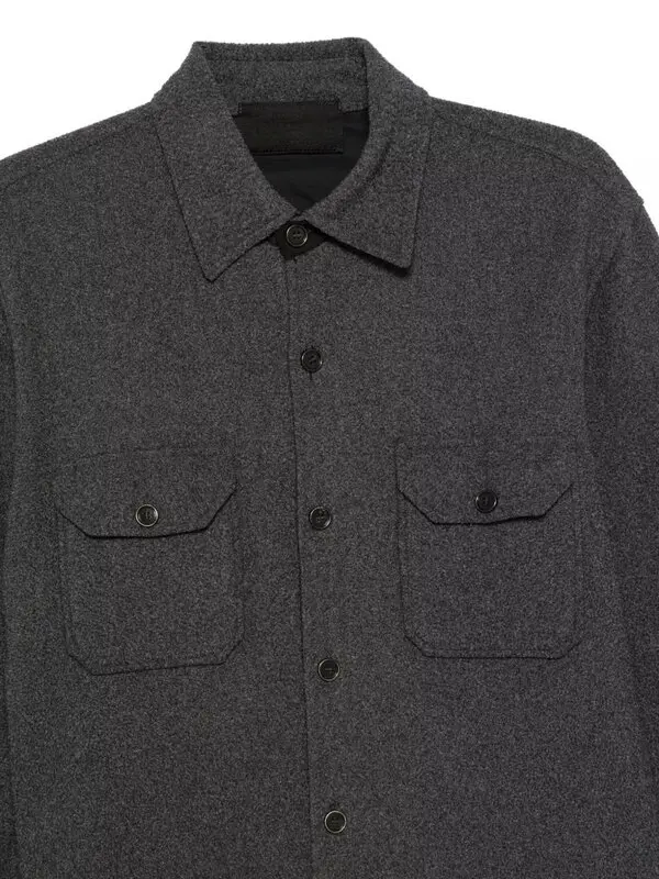 Prada 1990s Button-fastening Flap-pocket Jacket