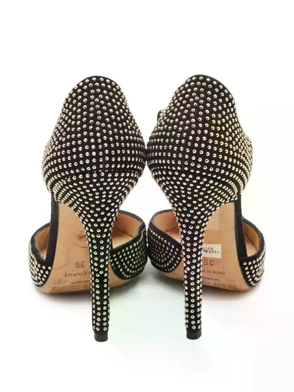 JIMMY CHOO 120mm Studded T-strap Pumps