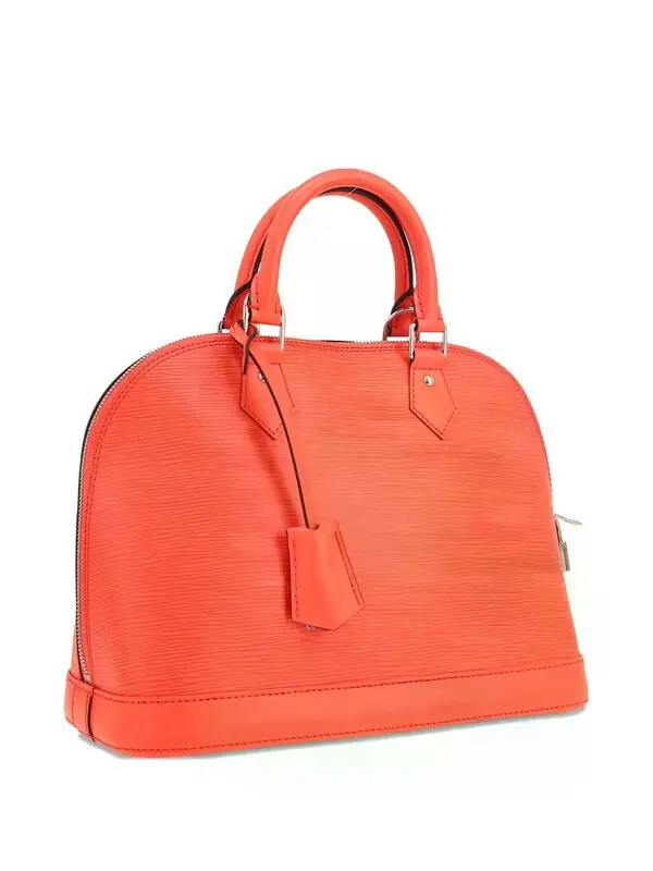 LOUIS VUITTON Alma Epi-leather Tote - Orange
