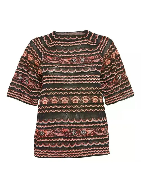 Missoni Lurex-detail Blouse