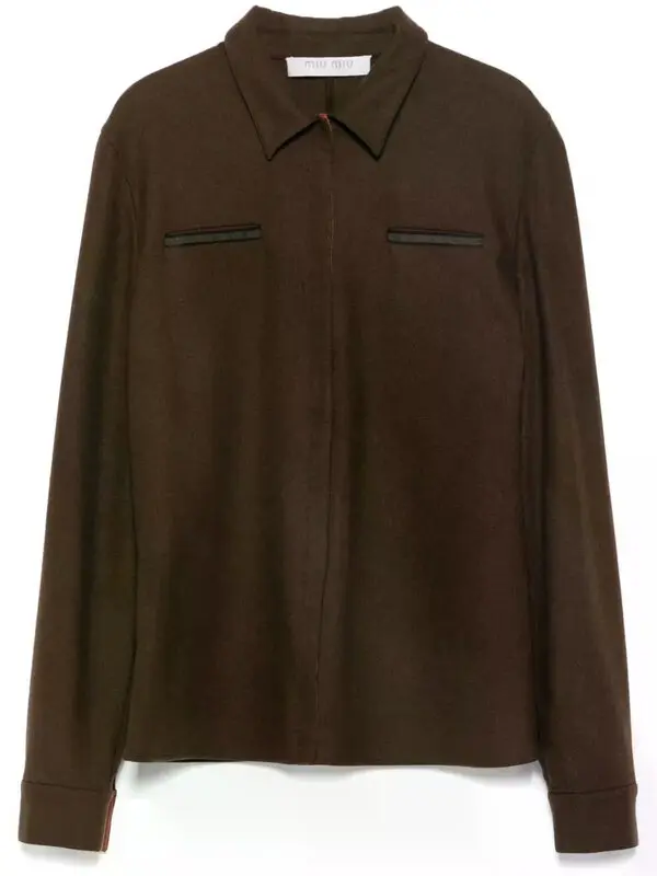 Miu Miu 1990s Long Sleeve Shirt
