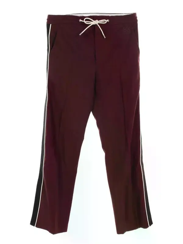 Loewe Drawstring-waist Side-stripe Trousers