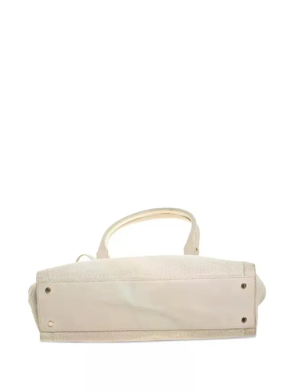 AIGNER Cavallina Leather Tote Bag