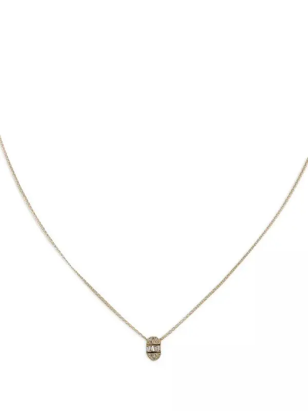 LB EXCLUSIVE 14k Yellow Diamond Pendant Necklace - Gold