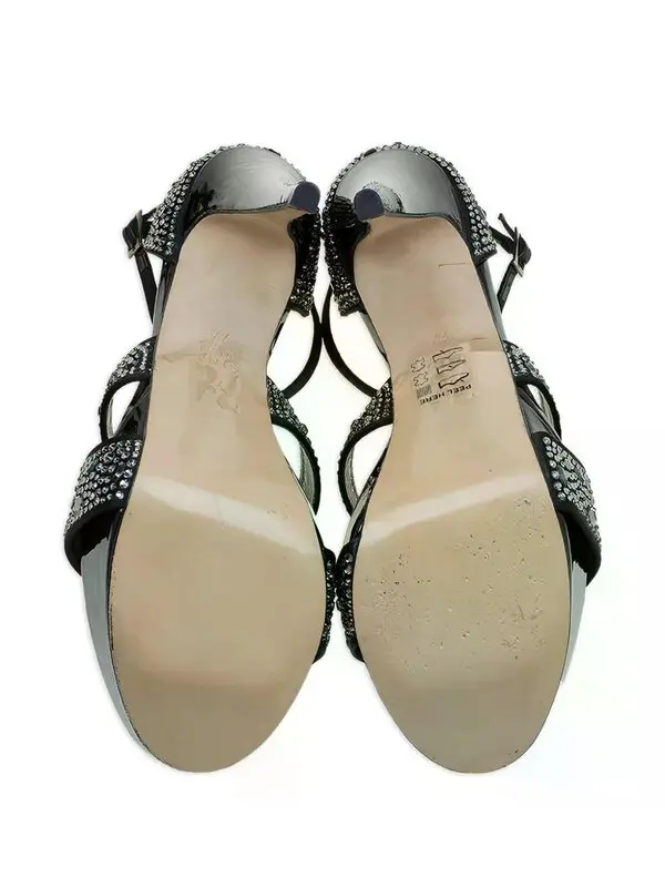 GINA 135mm Rhinestoned Sandals
