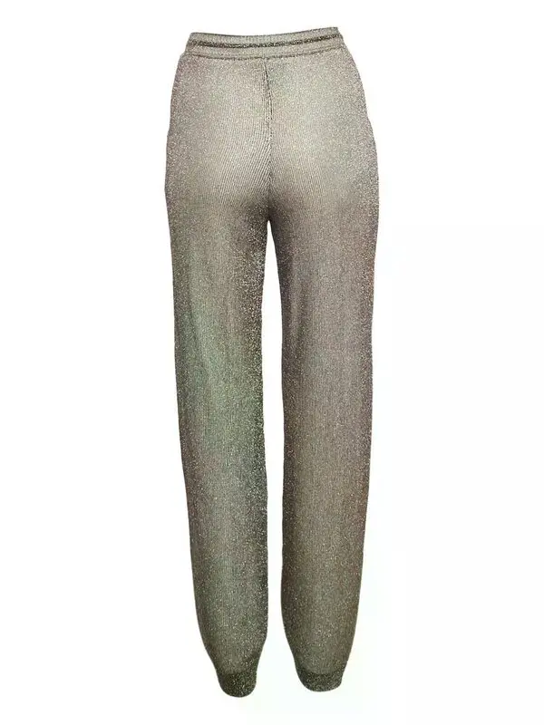 Missoni Metallic-effect Wool-blend Trousers
