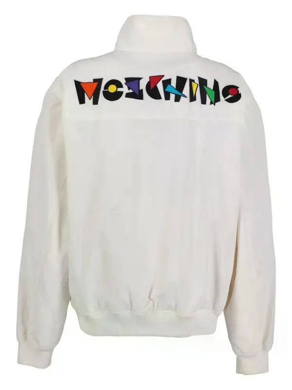 Moschino 2021 Logo-appliqué Bomber Jacket