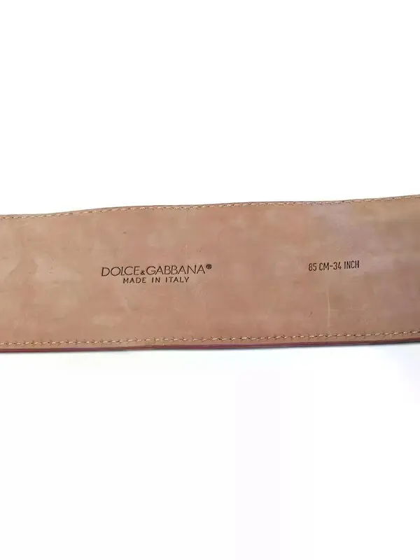 Dolce & Gabbana Leather Belt