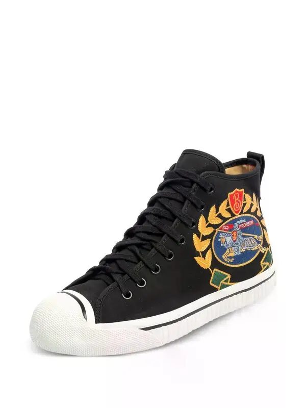 Burberry Kingly Big C High-top Sneakers
