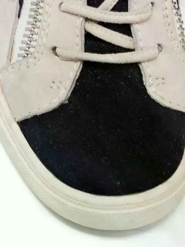 GIUSEPPE ZANOTTI 80mm Crystal-detailing Wedge Sneakers - Black