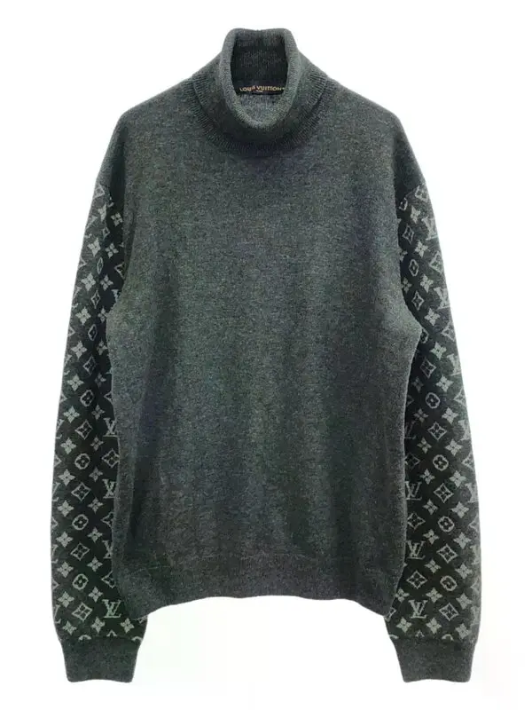 LOUIS VUITTON 2010s Turtleneck Wool Sweater