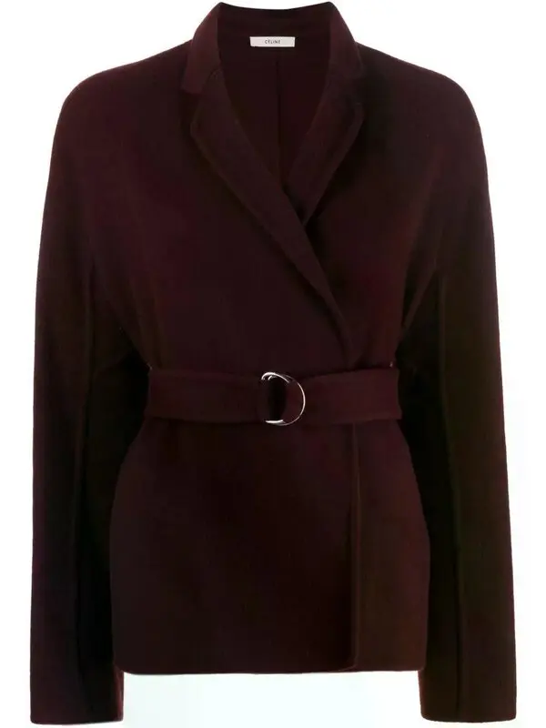 Celine Belted Cashmere Jacket