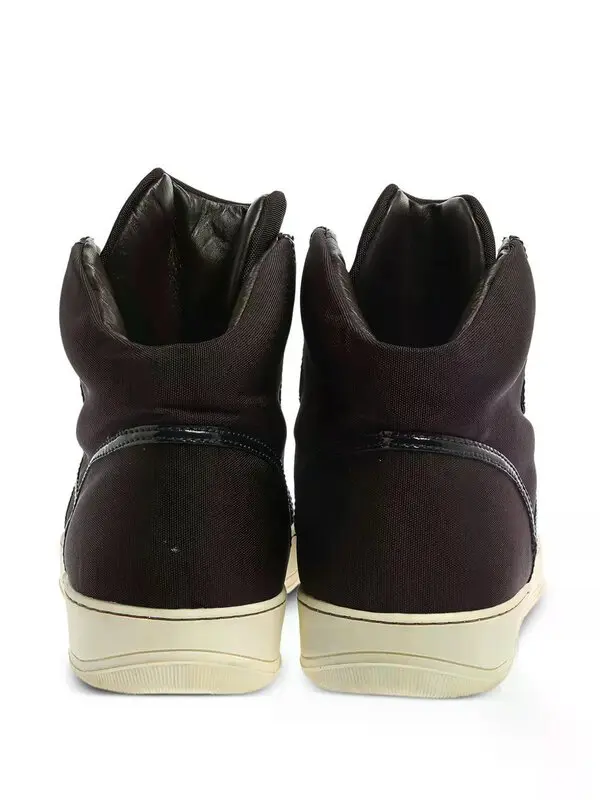 LANVIN Panelled High-top Sneakers