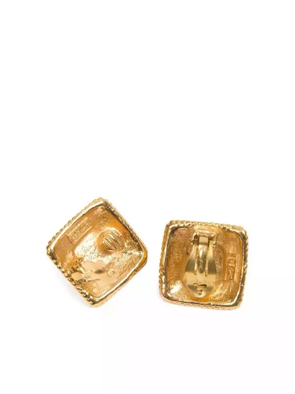 Saint Laurent 1990s Clip-on Earrings