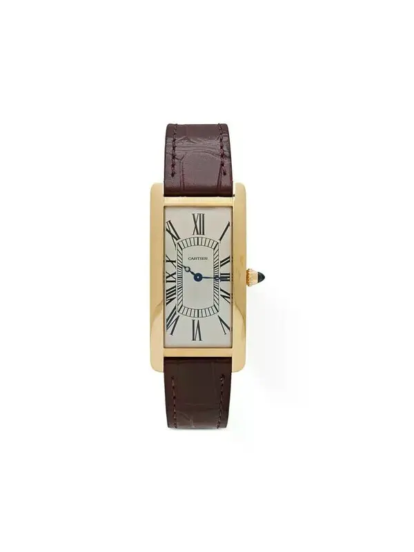 CARTIER 2022 Tank Cintrée 100th Anniversary 44.7mm - Brown