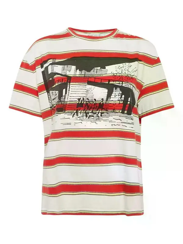 Stella McCartney Striped Graphic T-shirt