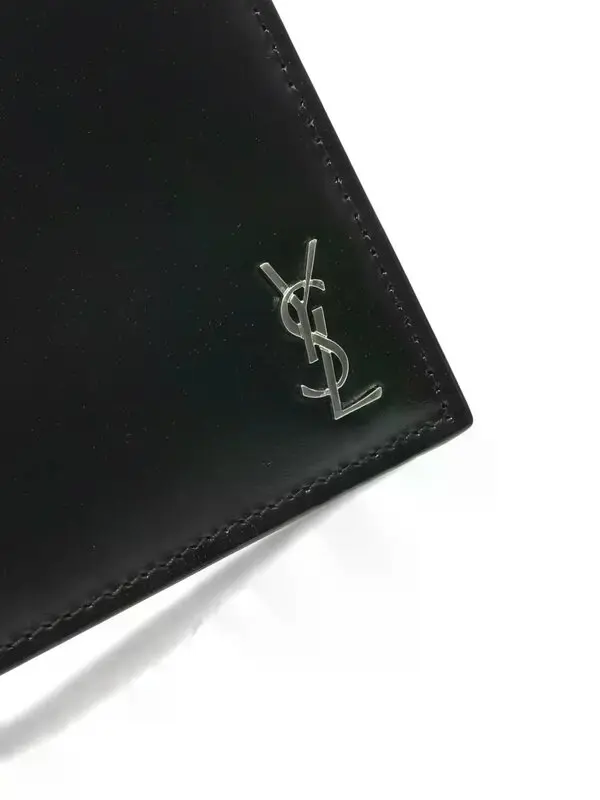 Saint Laurent Small Cassandre Bi-fold Wallet