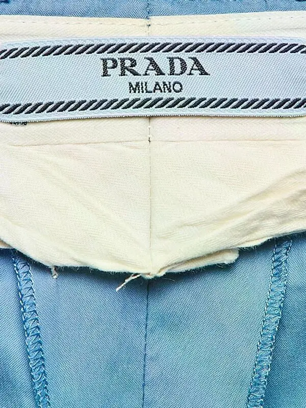 Prada Cropped Straight-leg Trousers