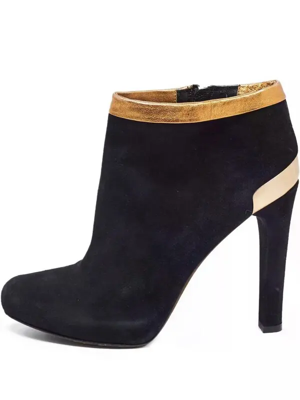 Fendi 120mm Suede Ankle Boots