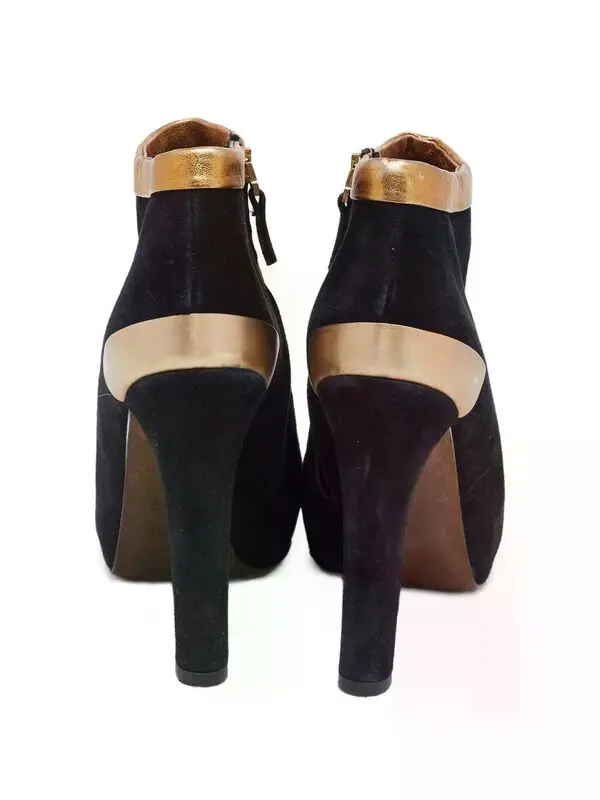 Fendi 120mm Suede Ankle Boots