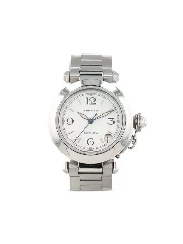 CARTIER Pasha 35mm Timepiece - White