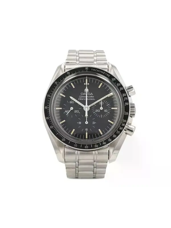Omega Speedmaster 42mm Chronograph Watch - Black